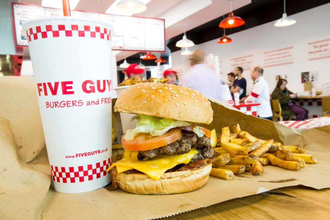 Five Guys, la chaîne de burgers américains, va s'installer à Strasbourg