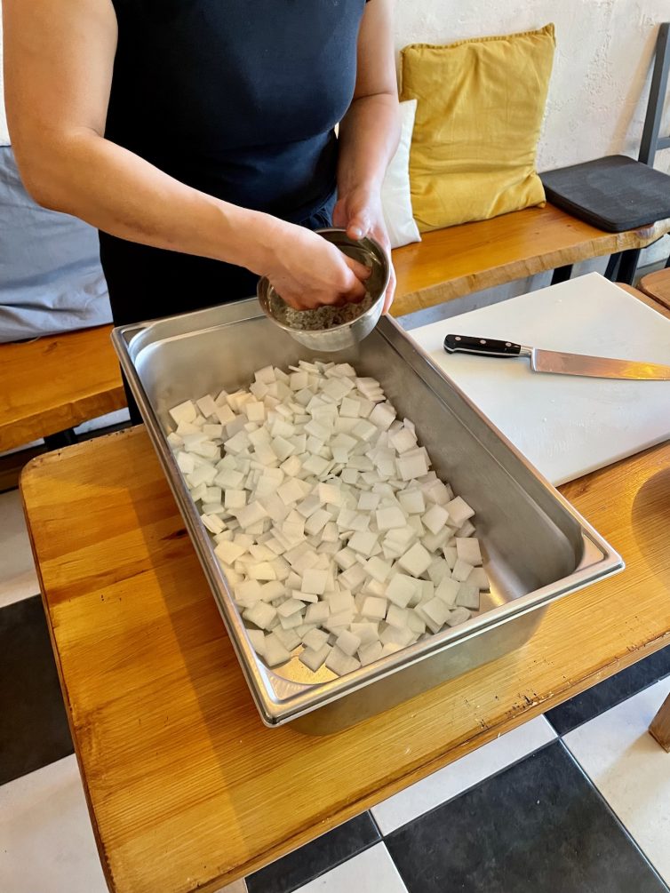 Recette de Chef(fe)s : le kimchi traditionnel coréen du restaurant ...