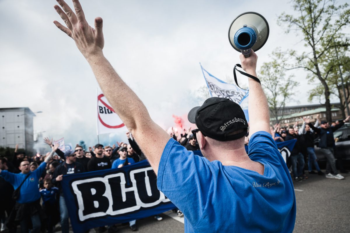 « BlueCo dégage ! » : à Strasbourg, les ultras dans la rue contre l ...