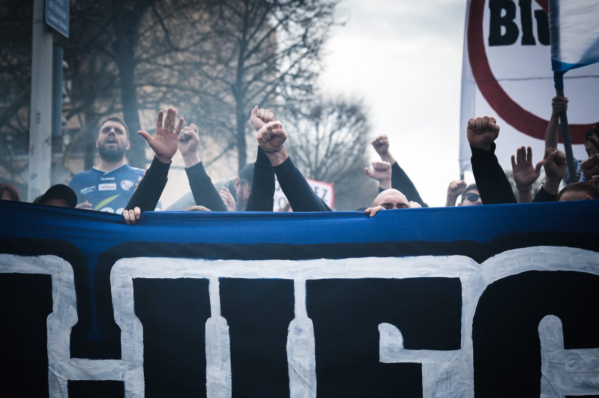 « BlueCo dégage ! » : à Strasbourg, les ultras dans la rue contre l ...