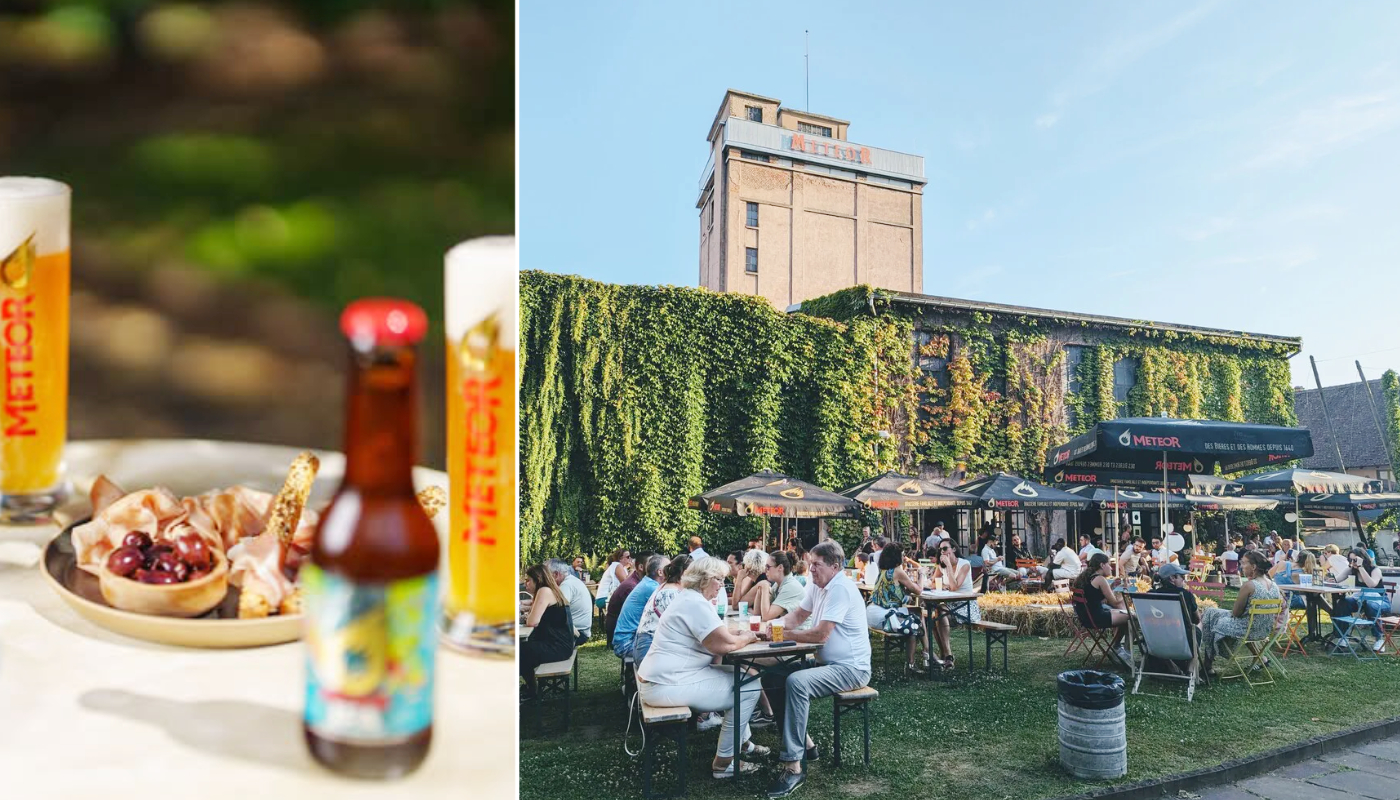 Biergarten festif : la Villa Meteor rouvre sa terrasse à 35 minutes de ...